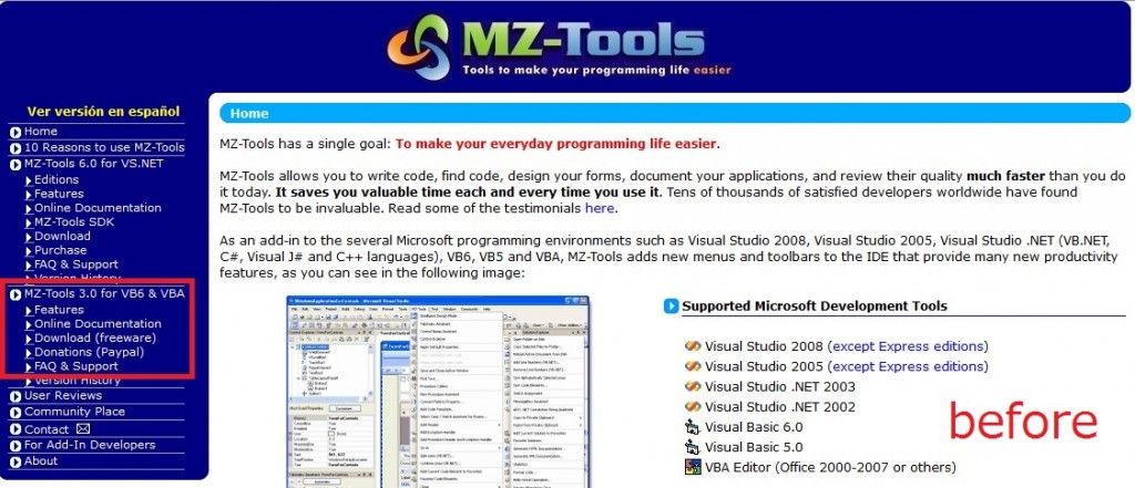 新しくなったMZ-Tools | 初心者備忘録